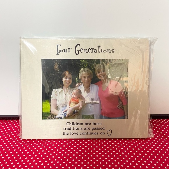Accents | Nwt Four Generations Family 5x7 Photo Frame | Poshmark